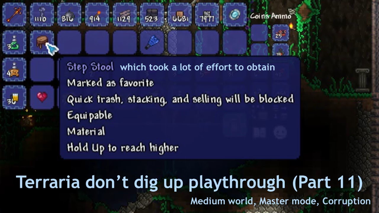 Finding the critical piece - Terraria don't dig up / remix seed ...