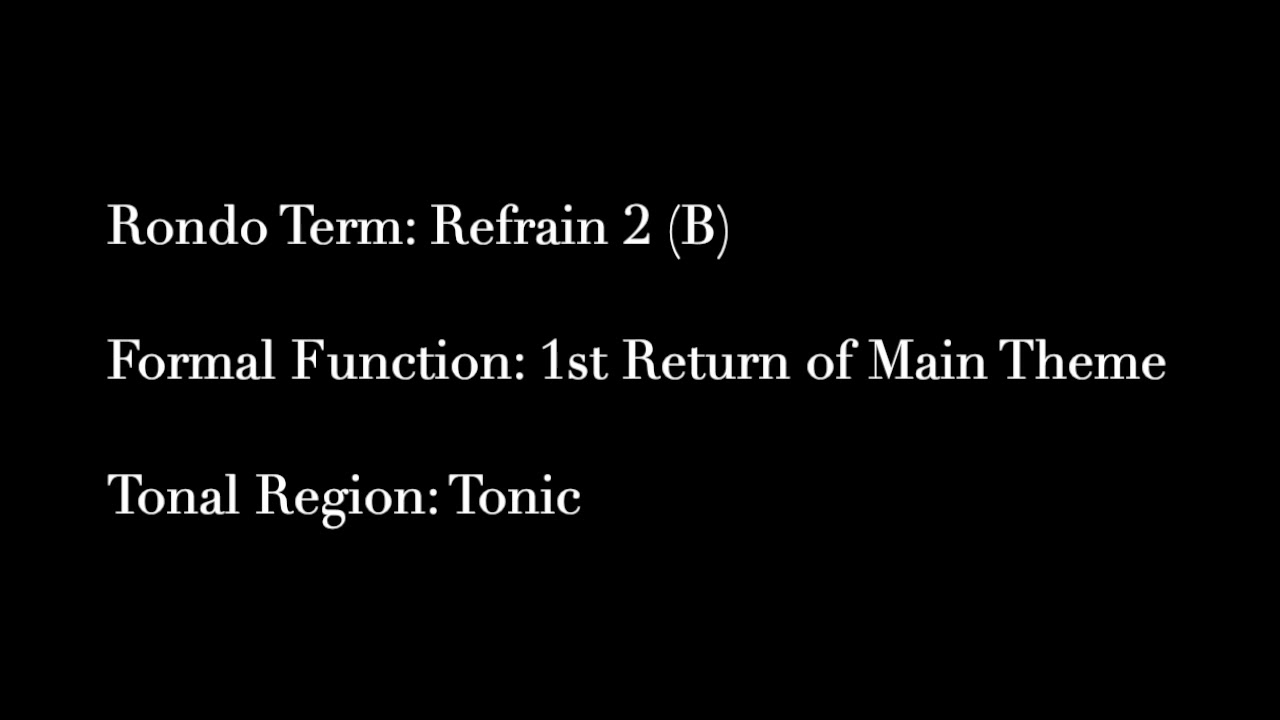 A model five-part Rondo form (ABACA) - YouTube