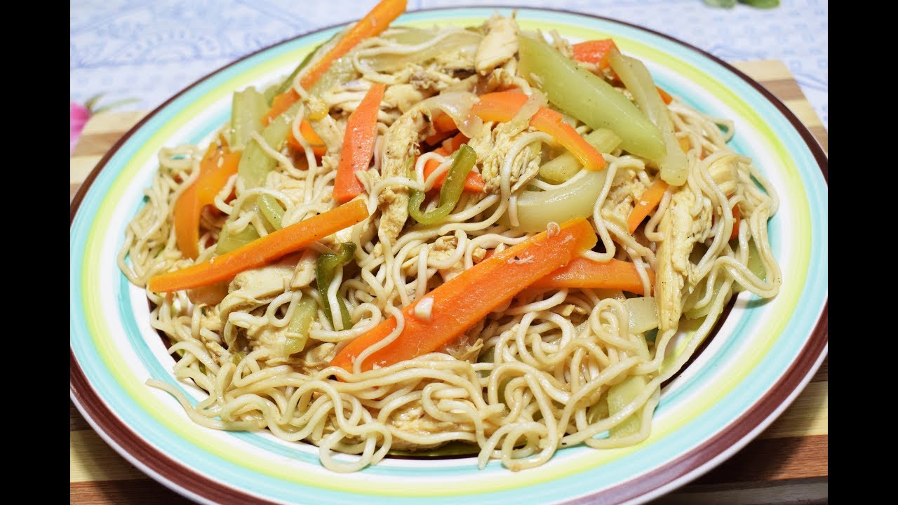 Como hacer Chow Mine (paso paso) - YouTube