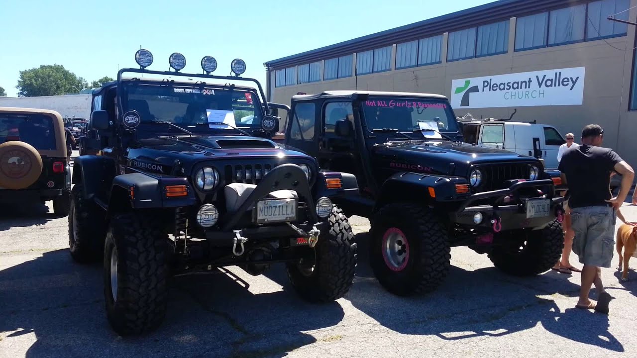 Canada Jeep show sat Aug 10th 2013 Brantford Ont - YouTube