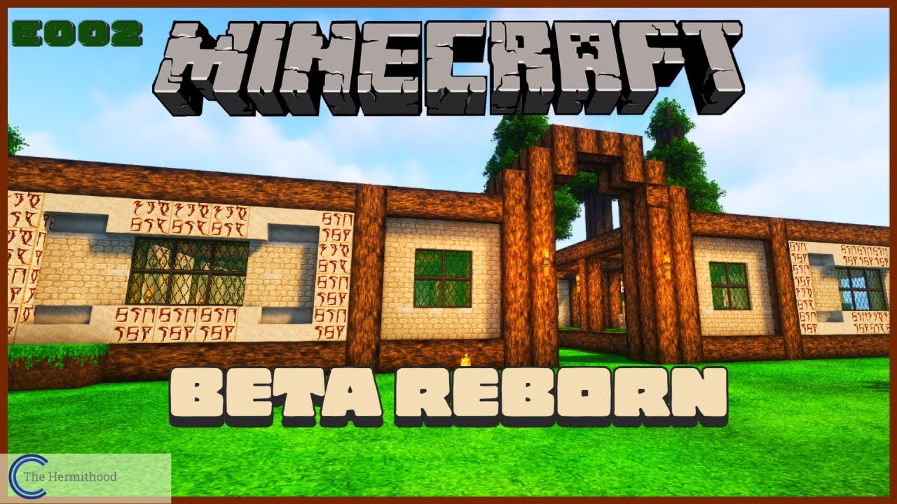 Minecraft Beta Reborn - Storage Barn Complex | Part 1 (Episode 2 - YouTube
