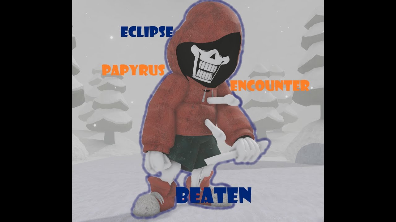 Completing the Eclipse Papyrus Encounter! (Roblox) - YouTube