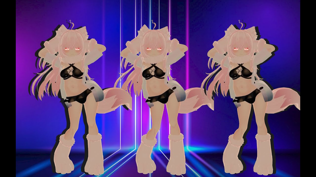[VRChat] With New Avatar Hip Sway Zero Two Dance - YouTube
