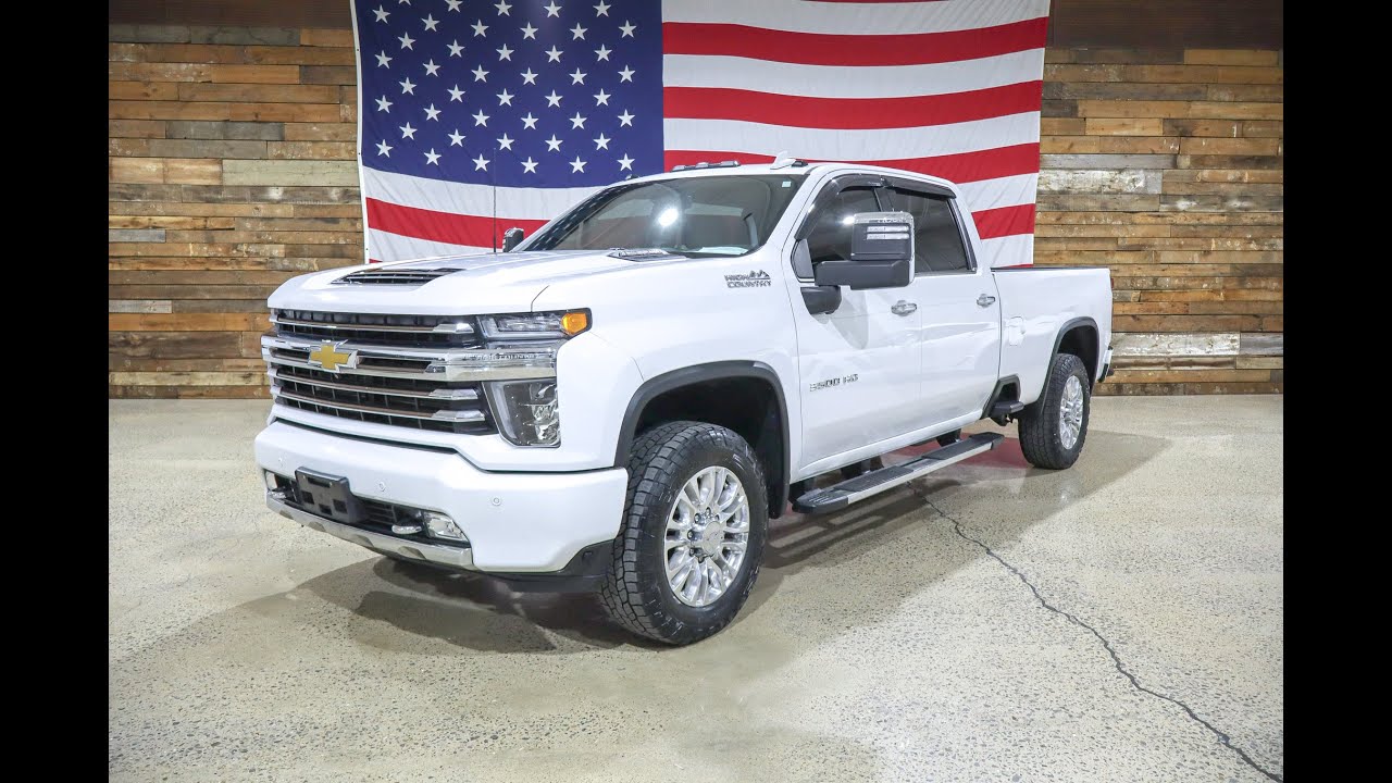 2022 Chevrolet Silverado 3500HD High Country 4x4 Duramax Diesel Allison ...