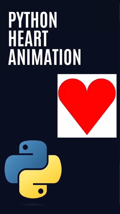 python heart animation code #shortvideo #pythongraphics #viral - YouTube