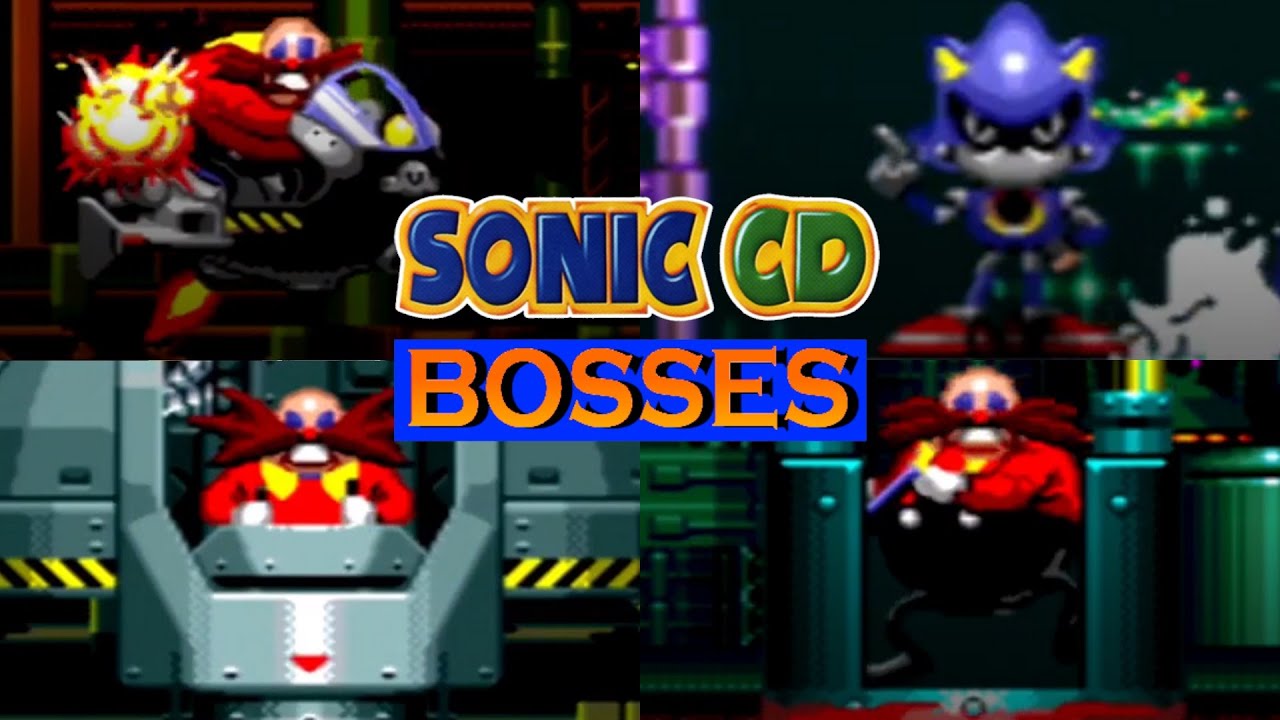 Sonic CD: All Bosses (As Sonic) (No Damage) (2011 Version) - YouTube