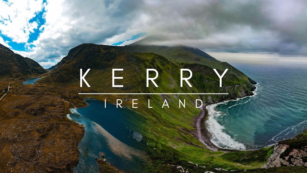 Mountains of Kerry Ireland | 4k Cinematic Drone Video | DJI Mavic Air 2 ...