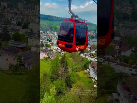 Kriens Switzerland view from cable car #rightherewaitingforyou #richardmarx #travel #trending