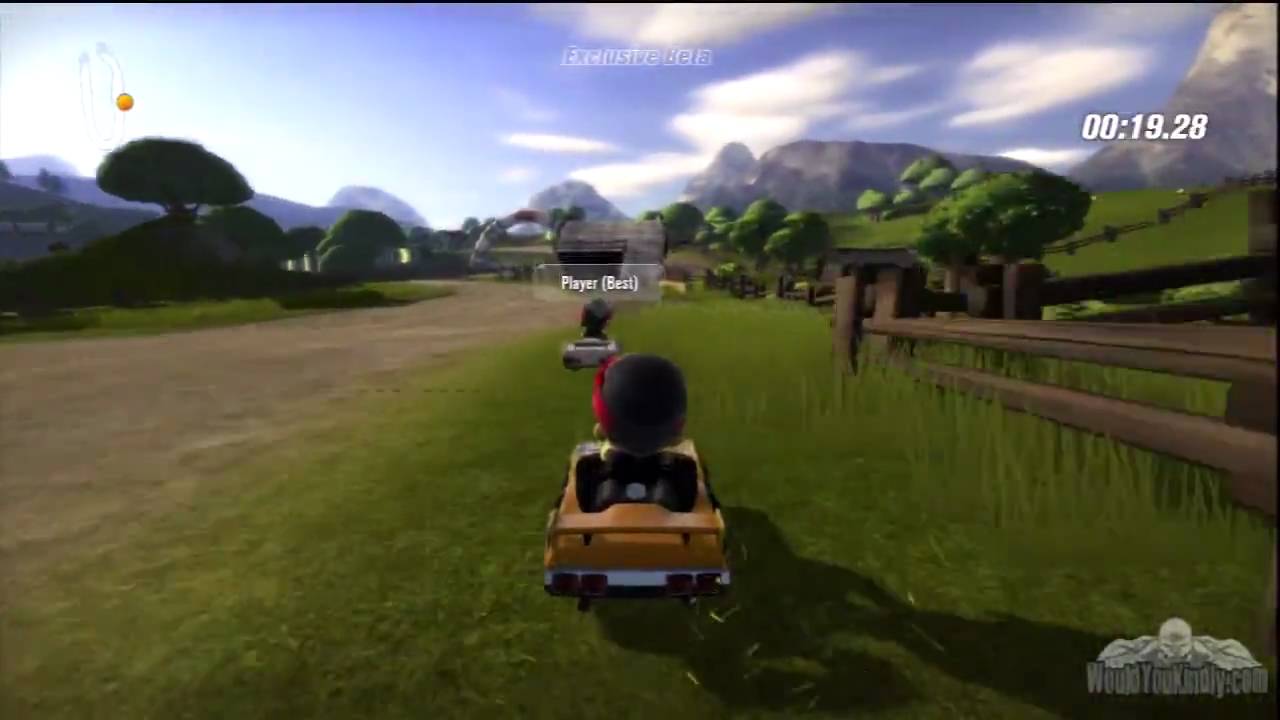 Modnation Racers Beta Gameplay Part 1 - YouTube