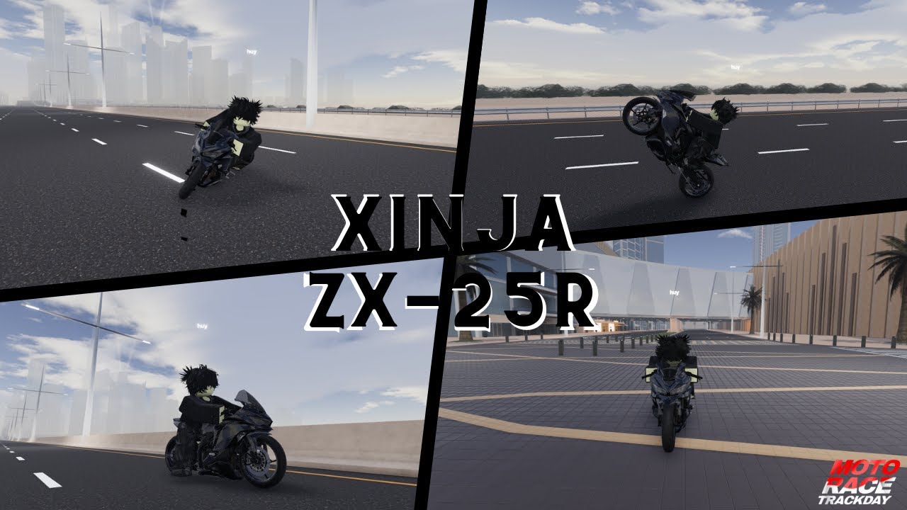 Xinja ZX-25R Review | Moto Trackday Project | ROBLOX - YouTube