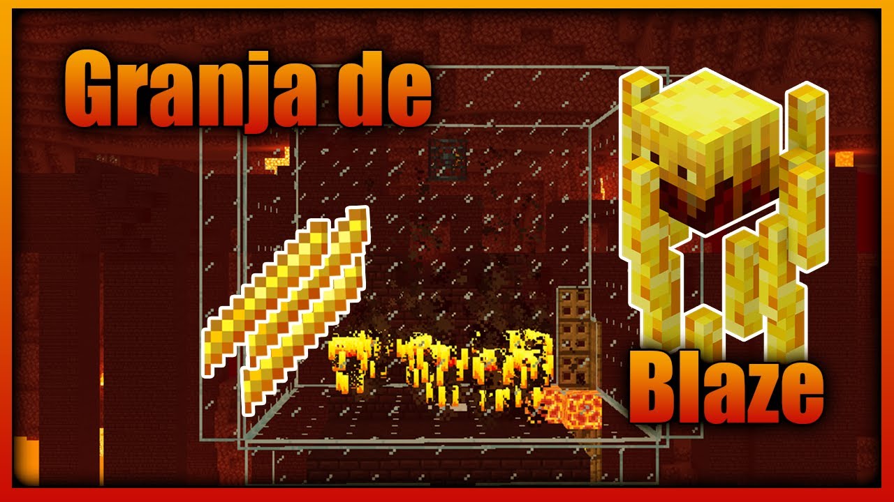 Tutorial Como Hacer una Granja de Blaze 🔥🔥 Fácil y Rápida Minecraft 1. ...