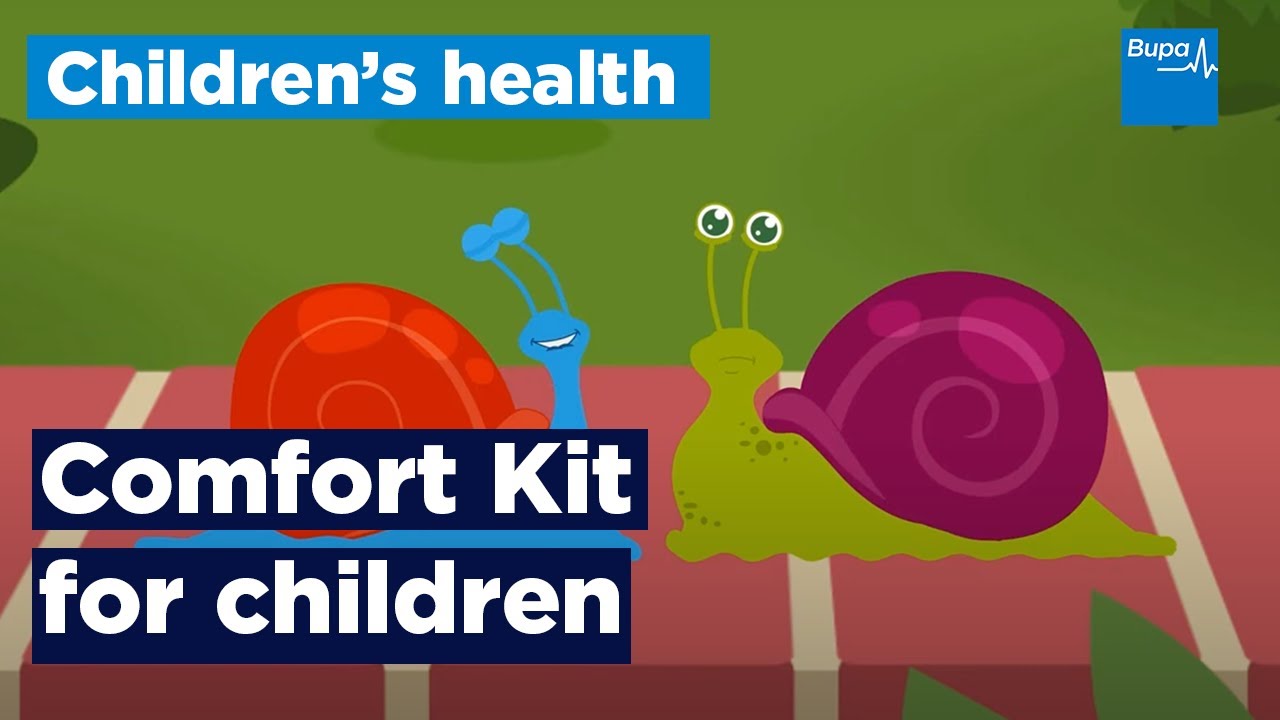 Comfort kit for children | Bupa Health - YouTube