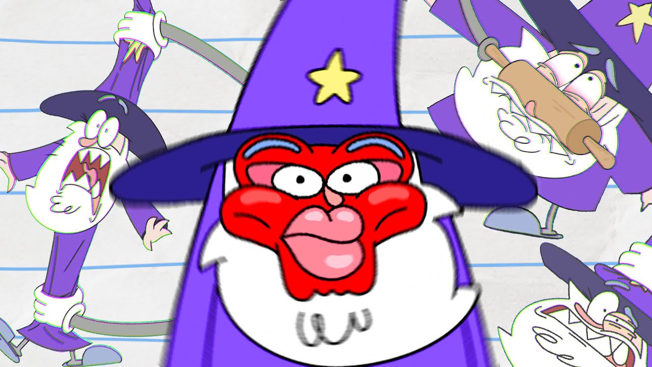 The New Red Faced Wizard | Boy & Dragon | Cartoons for Kids | WildBrain ...