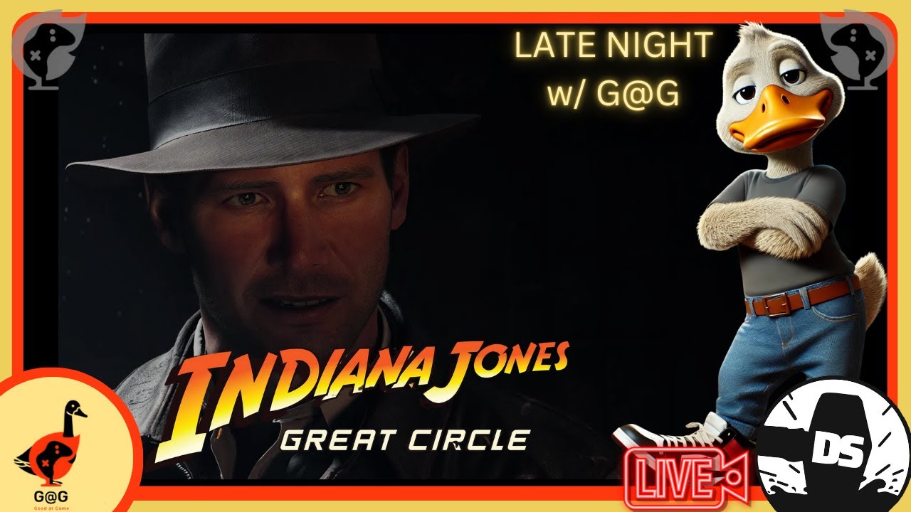 Indiana Jones and the Great Circle - Punch. Whip. Gun. - Late Night w ...