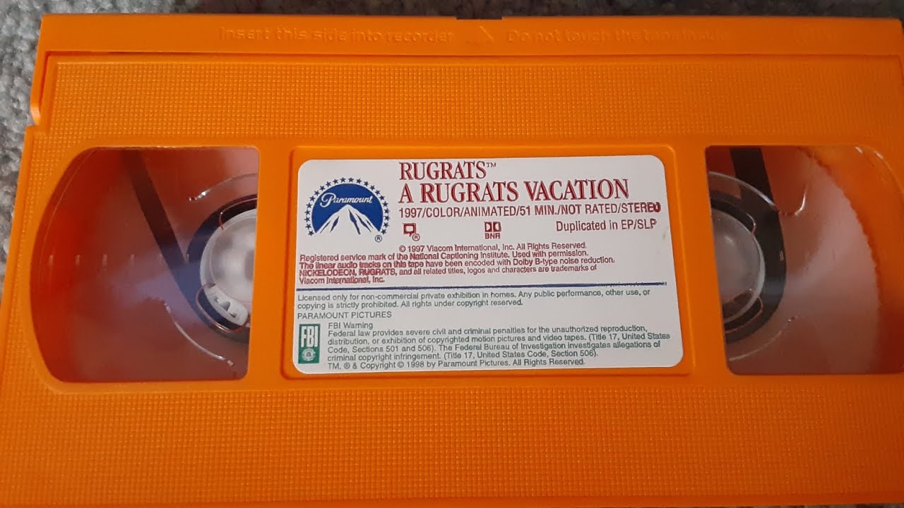 nickelodeon vhs promo - YouTube