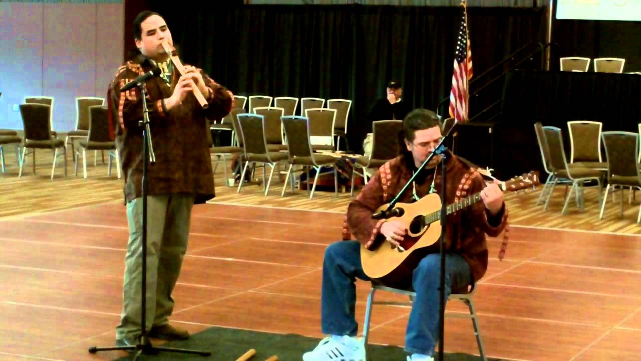 David Kroto and Jason Leyva Native American style Flute and Guitar.MOV ...