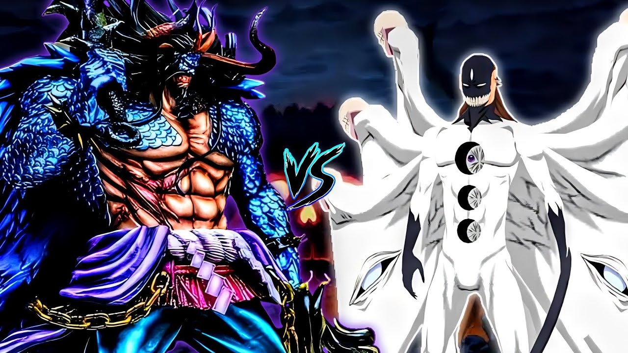 Kaido Hybrid Form V2 (New) VS Aizen Final Form (Full Power) in Jump ...