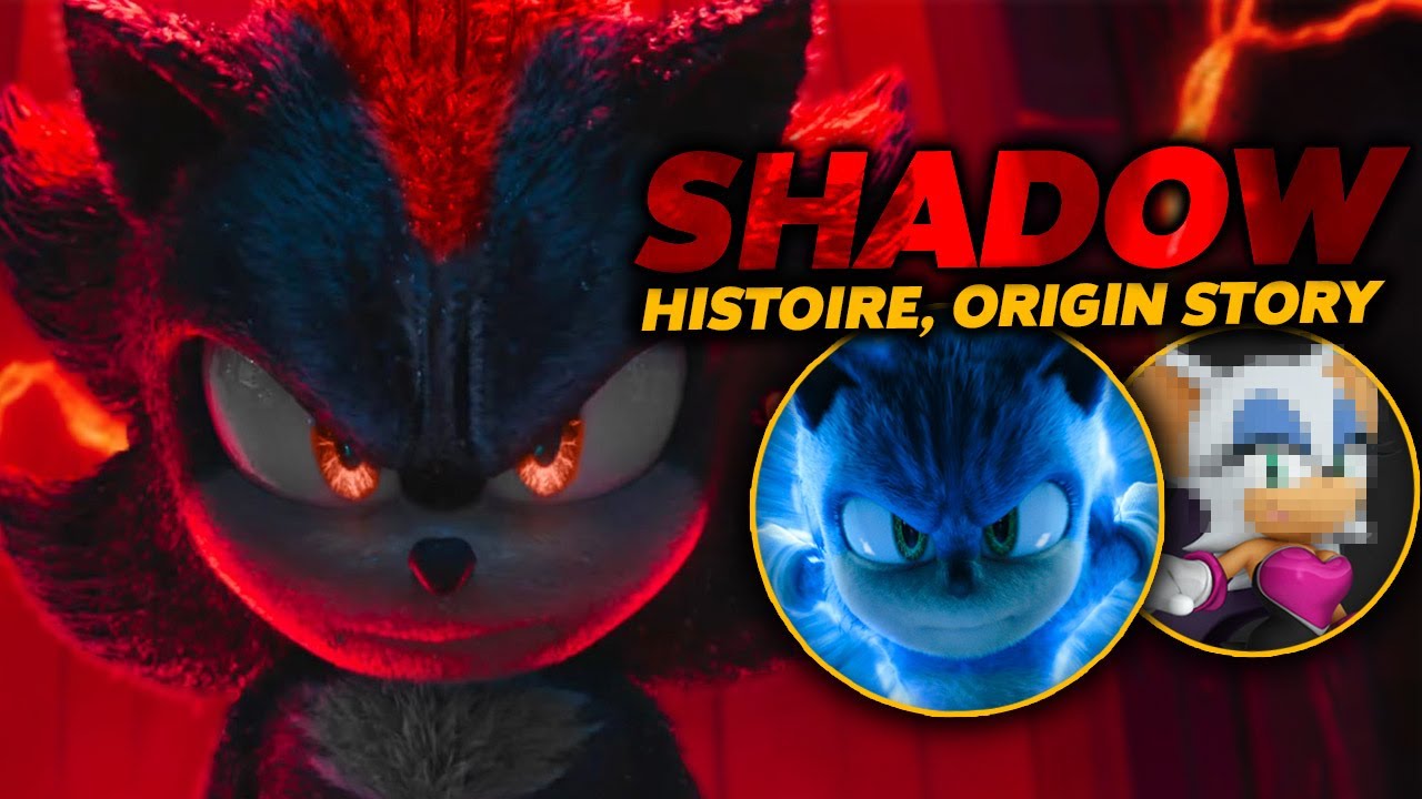 Qui est SHADOW ? (origin story, arrivée dans Sonic 3, etc..) - YouTube
