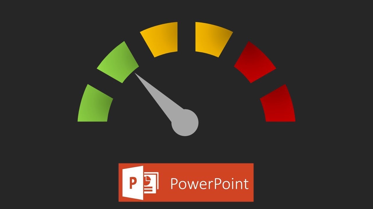 Create a pointer meter using microsoft PowerPoint | powerpoint ...