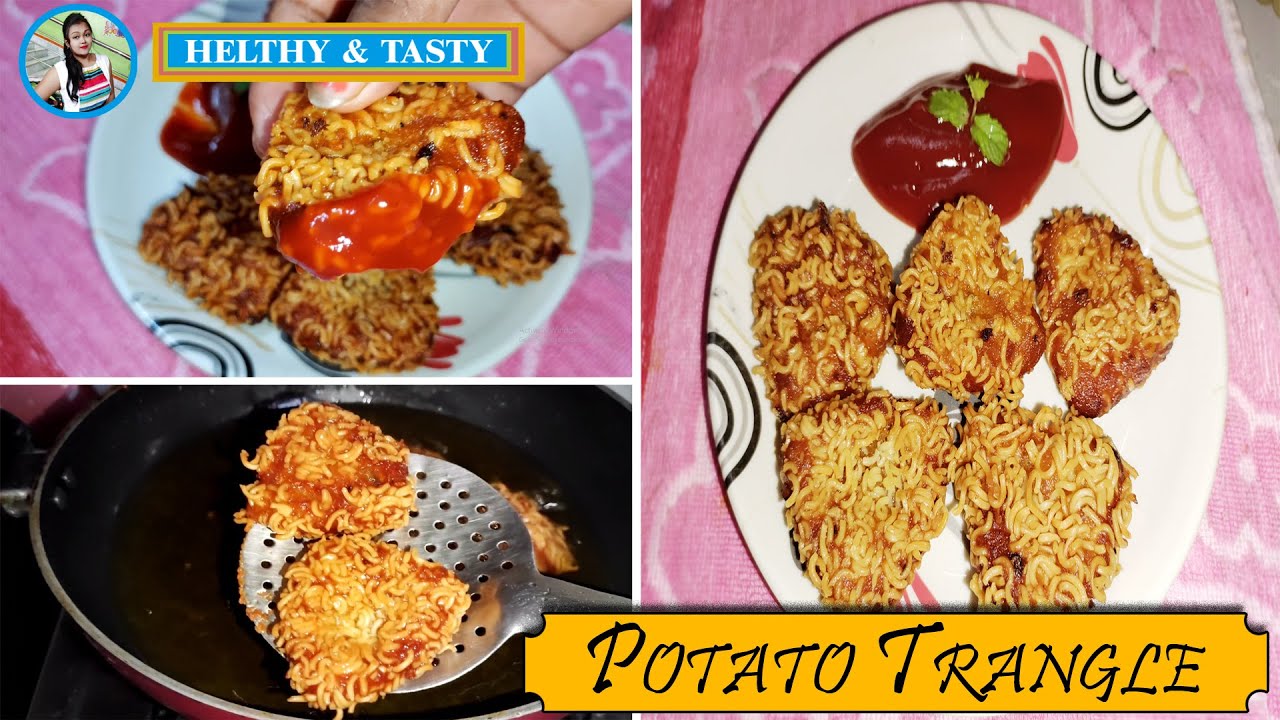 CRISPY POTATO TRIANGLE SNACKS | POTATO TRIANGLE | SNACKS - YouTube