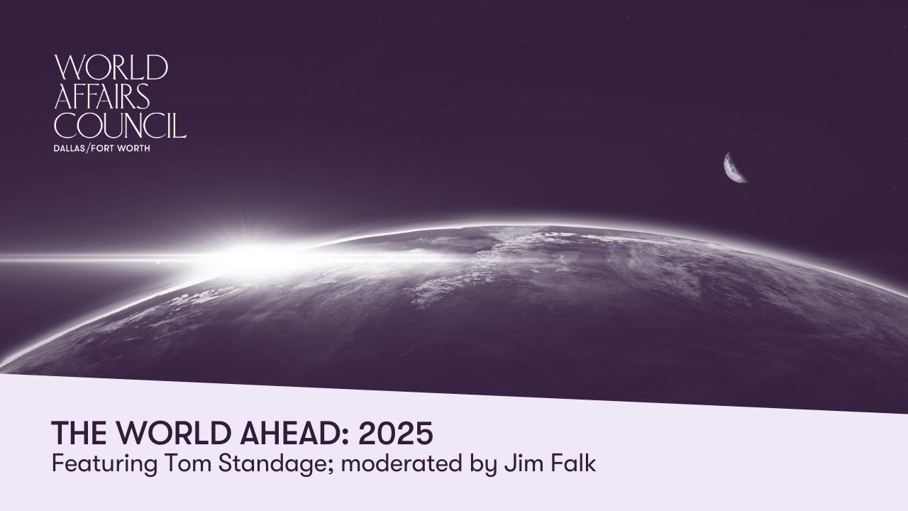 The World Ahead with Tom Standage 2025 - YouTube