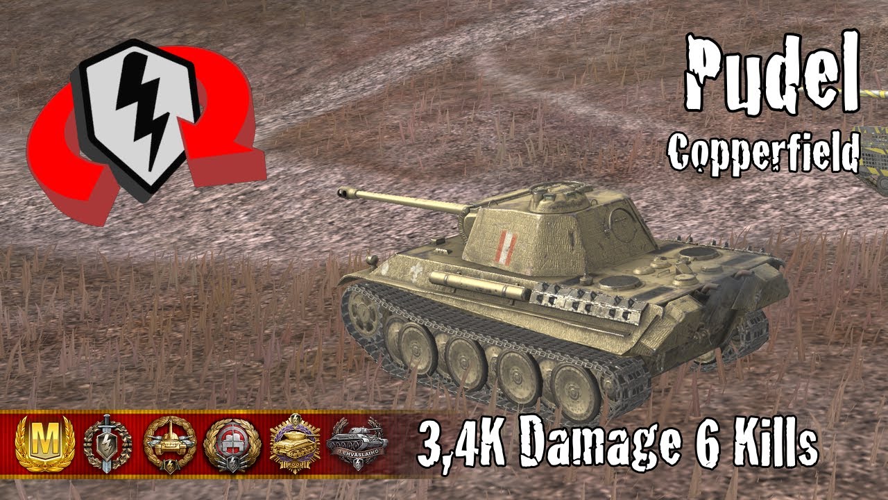 Pudel | 3,4K Damage 6 Kills | WoT Blitz Replays - YouTube