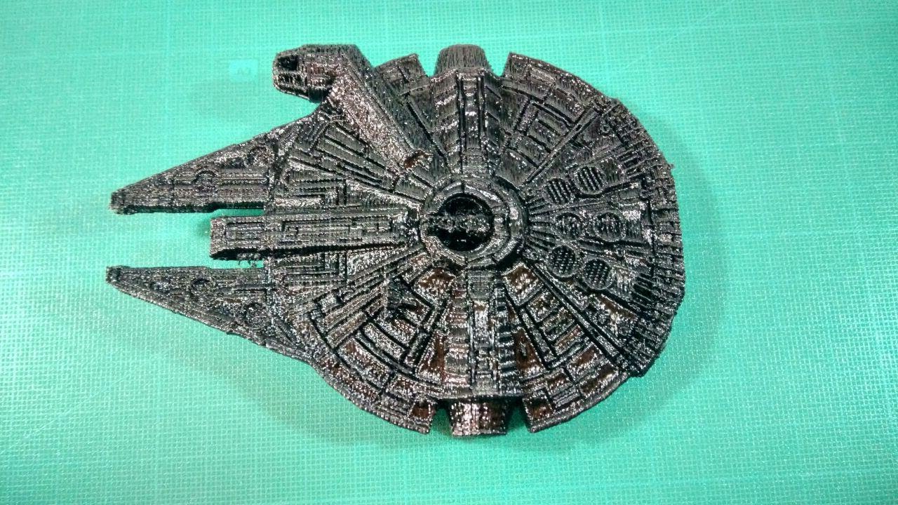 Halcon milenario Star wars - Impresión 3D - YouTube