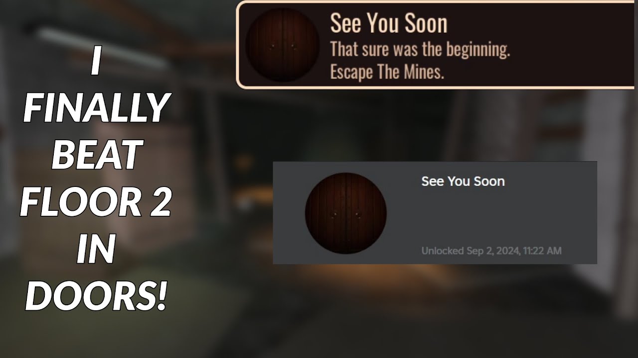 I FINALLY BEAT FLOOR 2!! (Roblox Doors) - YouTube