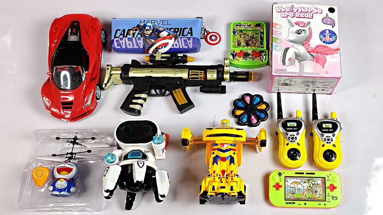 Ultimate Collection of Toys😱Drone, Rc Car, Robot, Robot Car, Walkie ...
