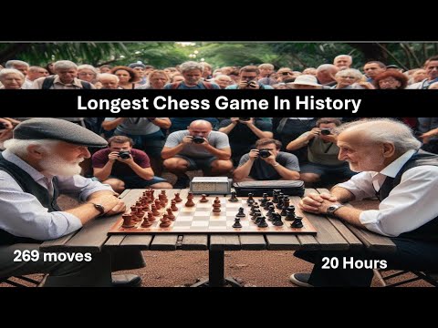 The Longest Chess Game Ever Played in the Chess History - YouTube