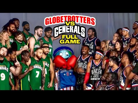 Harlem Globetrotters VS Generals 🏀 Best Basketball Dunks & Dazzling Handles! FULL Basket GAME