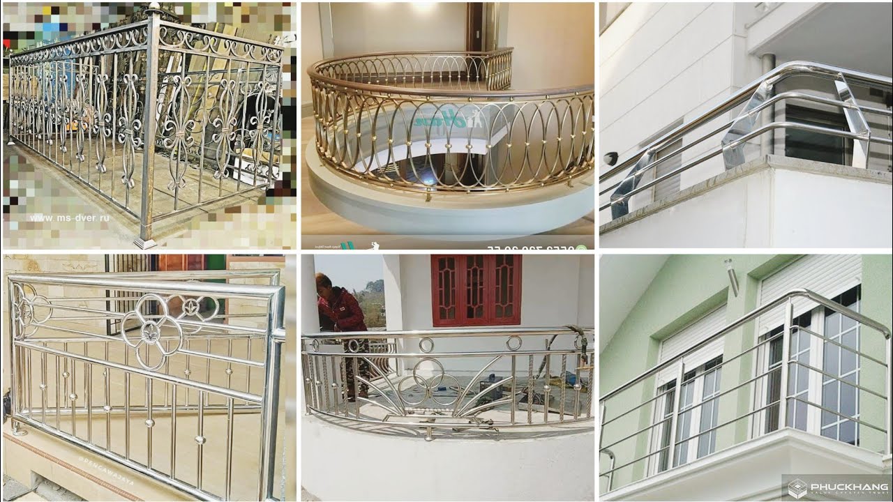 100+ Steel Railing Design for Balcony || Steel Grill Design for Balcony ...