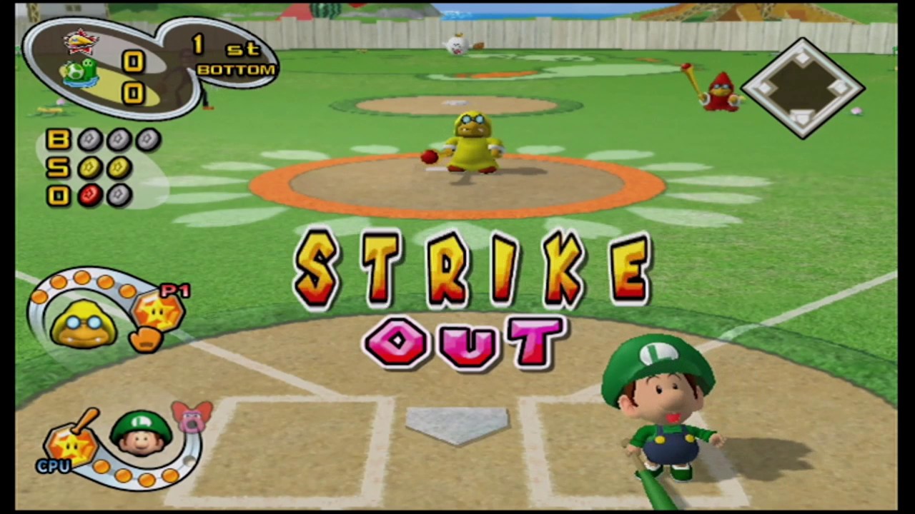 Mario Superstar Baseball Challenge Part 2: Wario at the Mound - YouTube