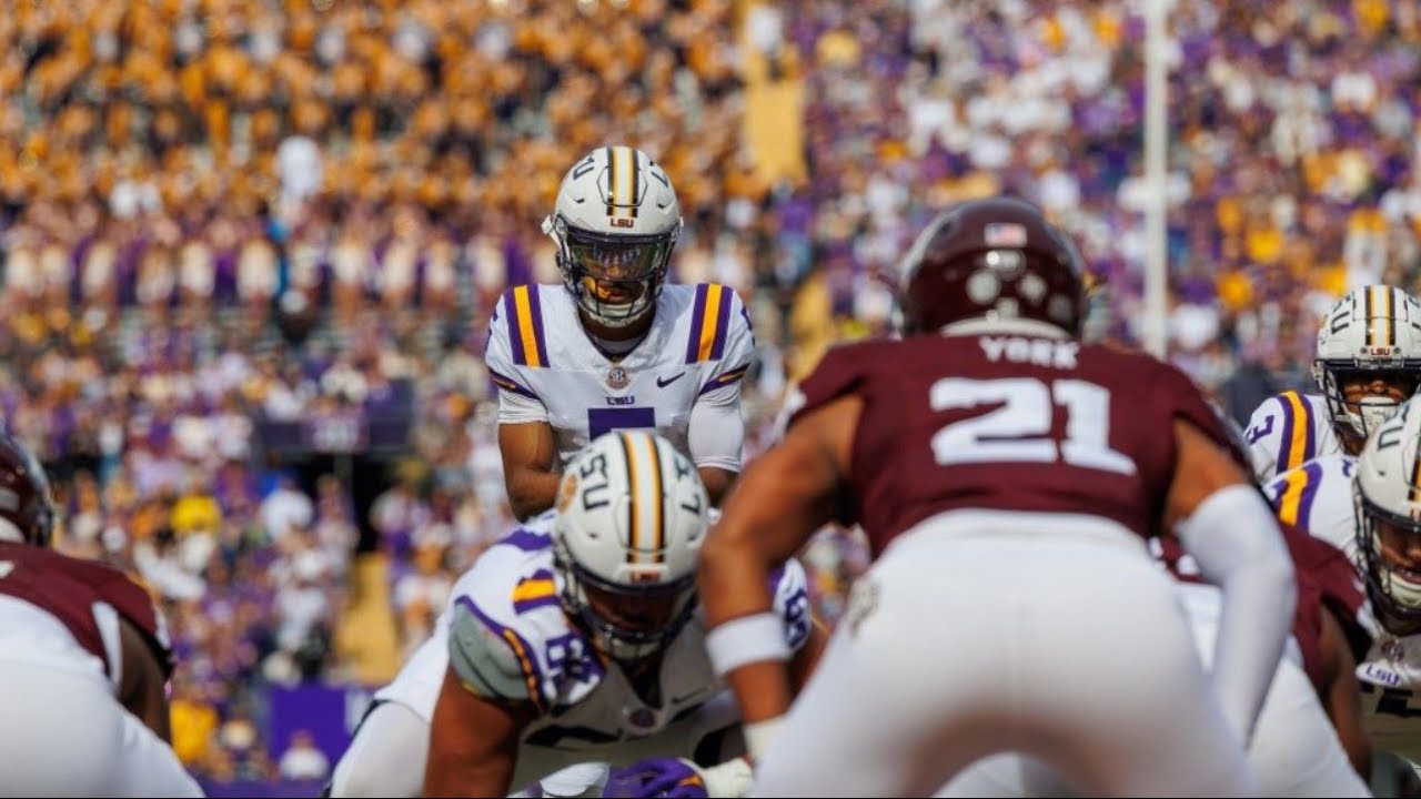 LSU/A&M Battle For first in the SEC - YouTube
