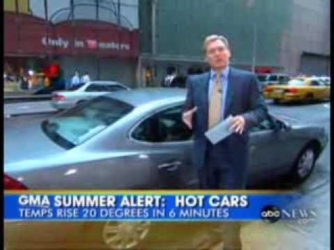 ABC News/GMA, The Solution, to Kids being left in Hot Cars - YouTube