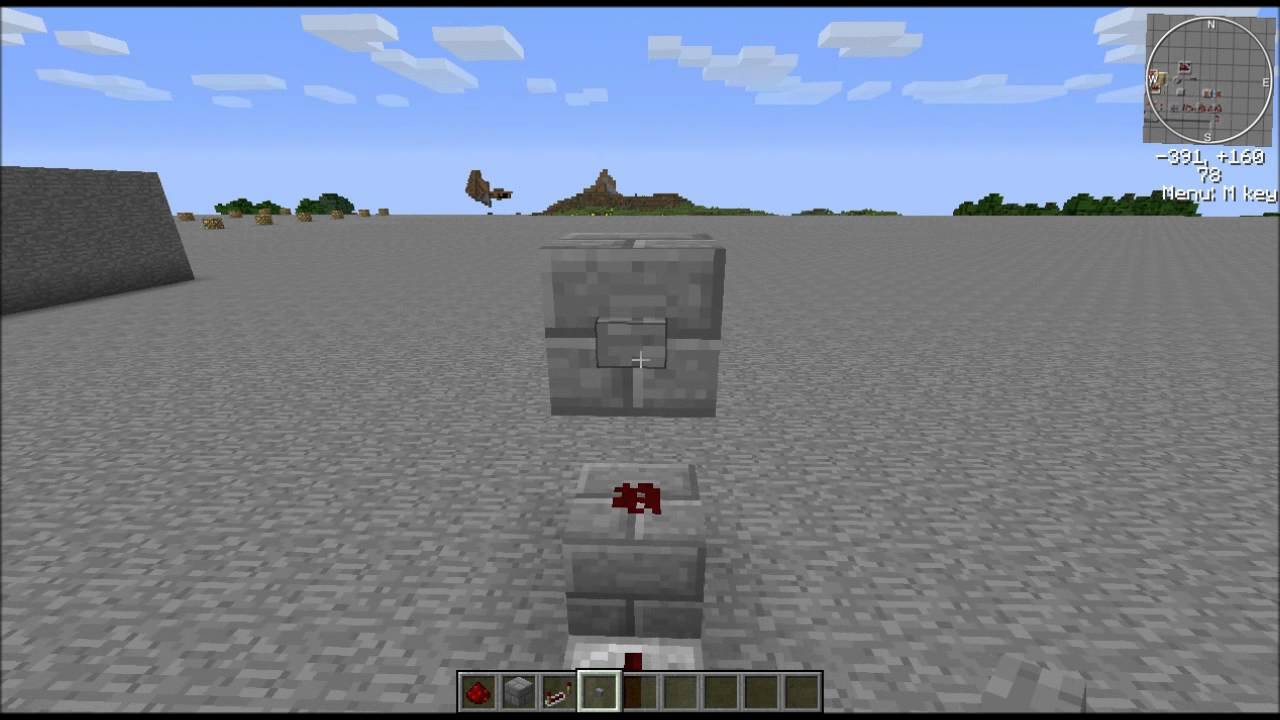 Minecraft - Hidden Button Wiring (Best Way)[Short Tutorial] - YouTube