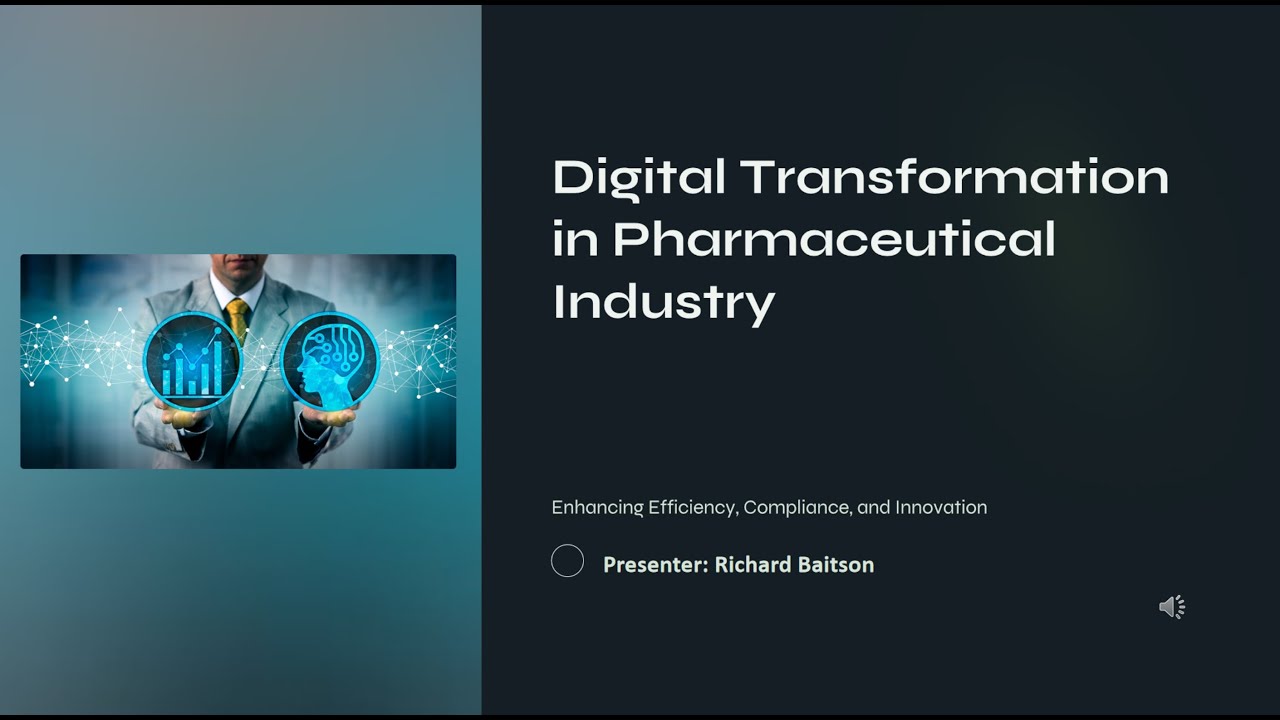Digital Transformation in Pharmaceutical Industry Richard - YouTube