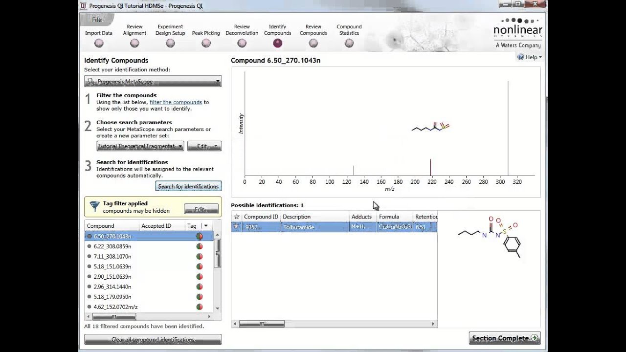 Identification using Theoretical Fragmentation - Progenesis QI - YouTube