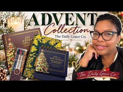 HOLIDAY STRUGGLES, WEDDING JOYS - THE DAILY GRACE CO HAUL AND ADVENT COLLECTION - FLIP THROUGH