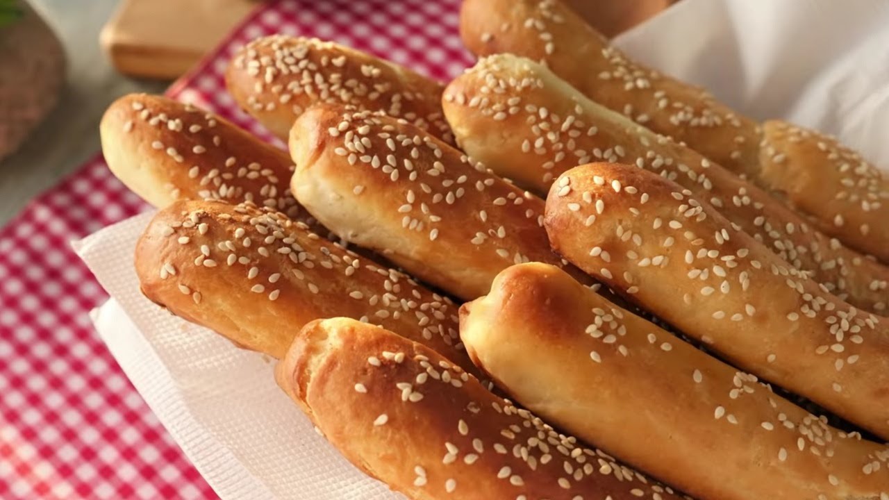 HRSKAVI SLANI STAPICI SA SUSAMOM #recepti#slani#stapici#sa#susamom ...