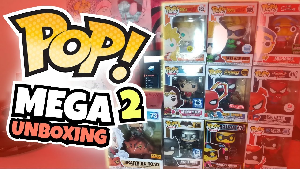 MEGA UNBOXING FUNKO POP PARTE 2 - YouTube