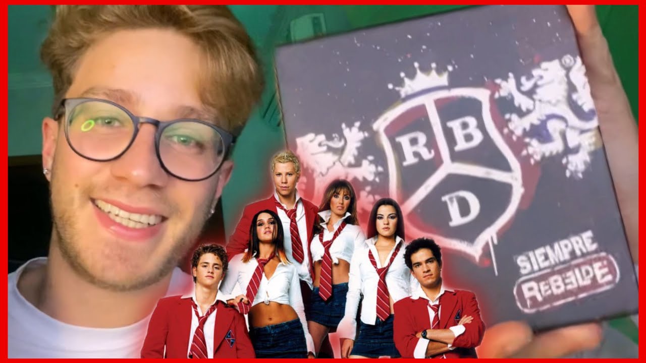 MEU BOX COM TODOS OS CDS DO RBD CHEGOU (SIEMPRE REBELDE) - YouTube