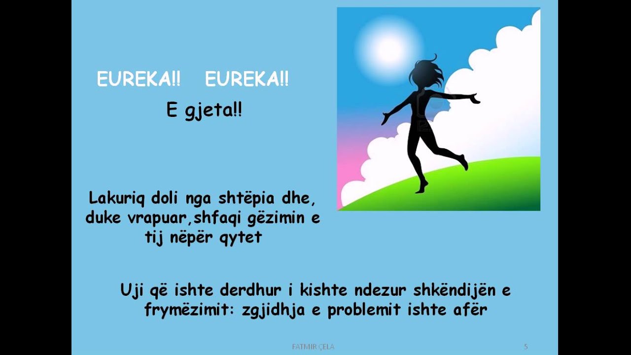 Eureka! Eureka! Arkimedi zbuloi ligjin qe mban emrin e tij - YouTube