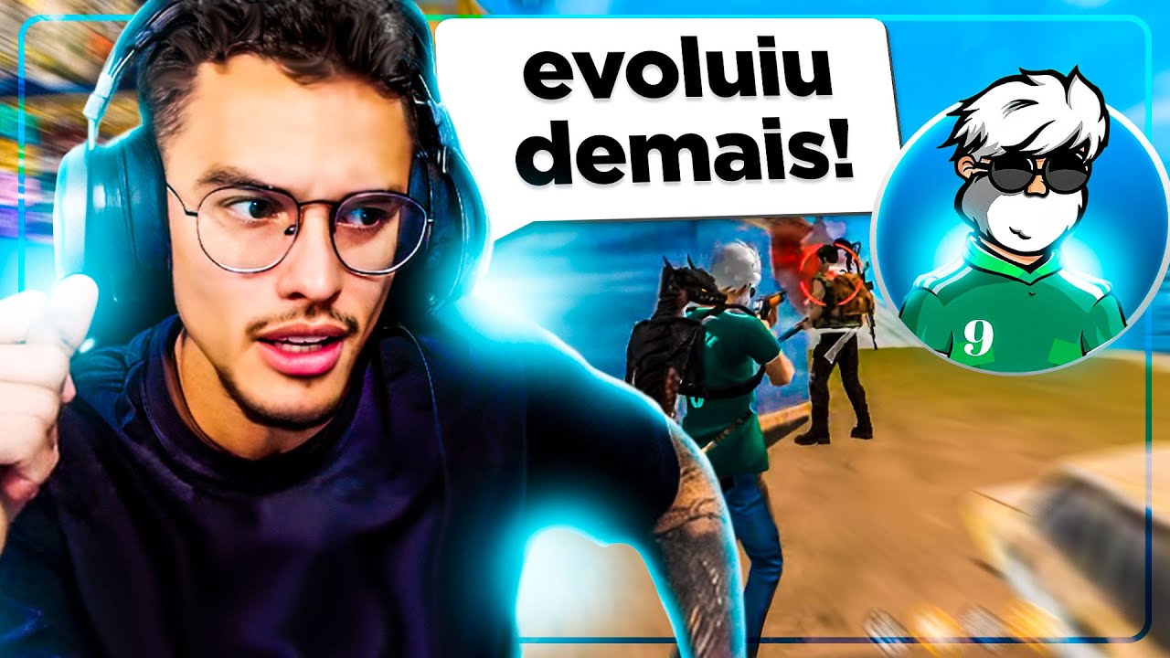 JOGADORES 86 - VN9 O CARA QUE MAIS EVOLUIU DOS QUE JA REAGI!! - YouTube