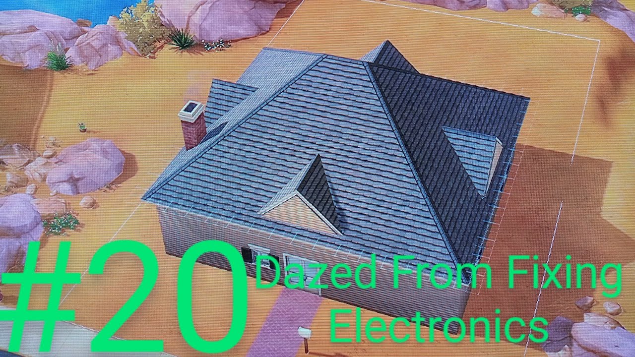 Sims 4 Gameplay #20 Dazed From Fixing Electronics - YouTube