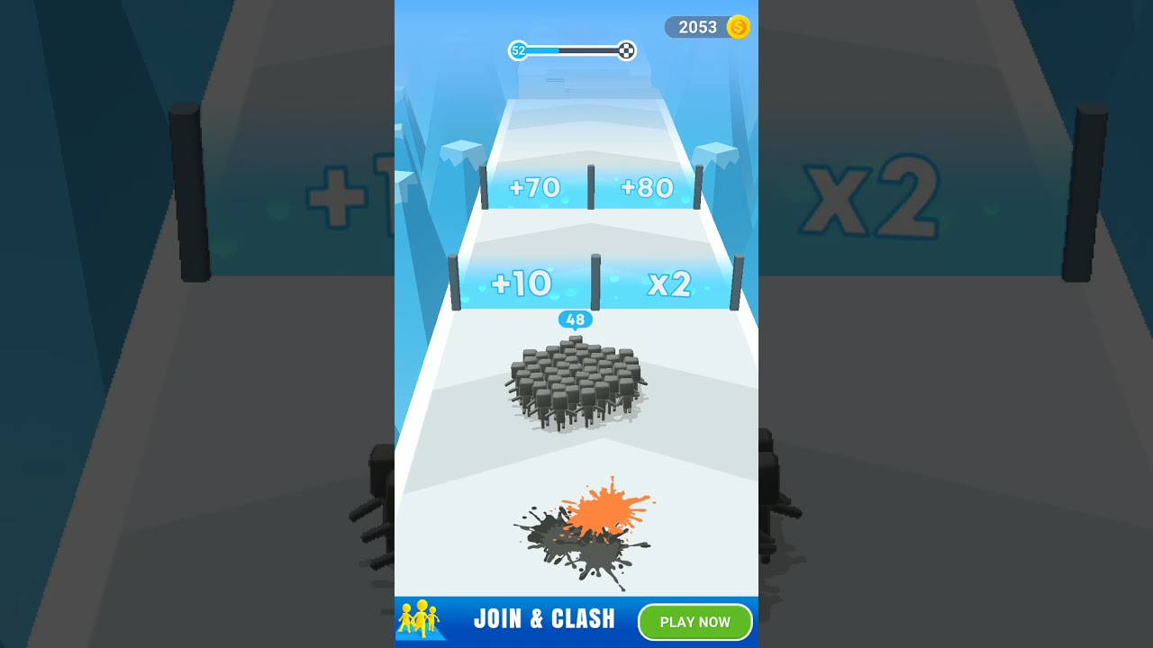 Count Masters Epic running Games Fast army games Level 52 Gameplay ...