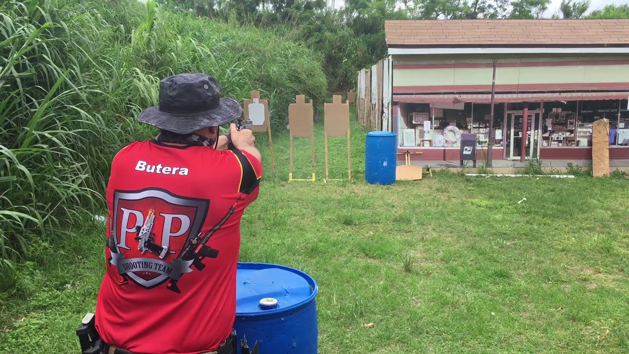 Jamie Homestead Training Center 3Gun Match Shoot House Stage - YouTube