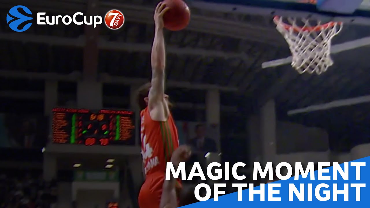 7DAYS Magic Moment of the Night: Josh Adams posterizes Derek Needham! - YouTube