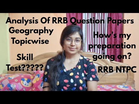ANALYSIS OF RRB QUESTION PAPERS GEOGRAPHY TOPICWISE ️IMPORTANT FOR RRB ...