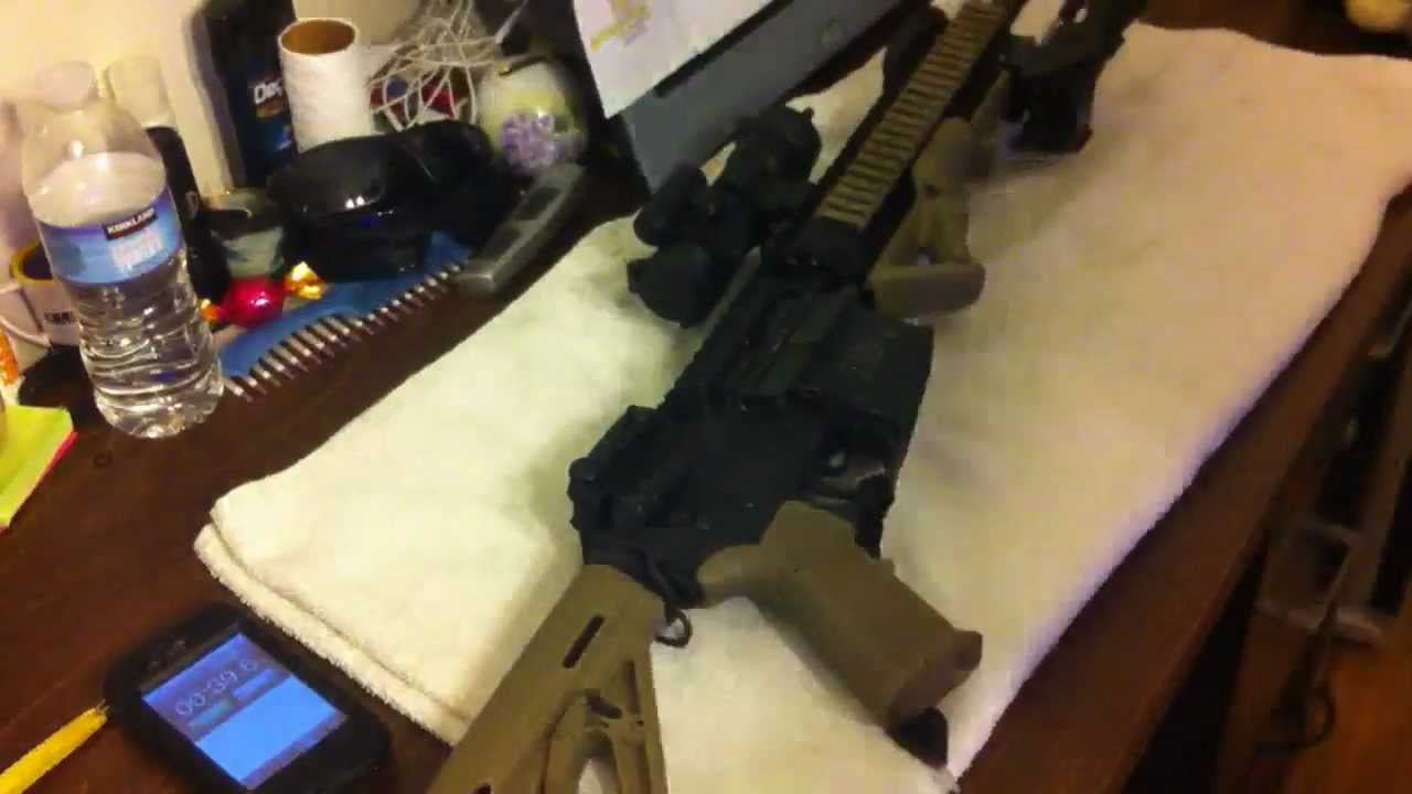 Fast AR15 Field Strip (under 40 seconds) - YouTube
